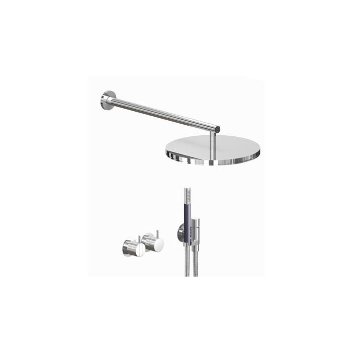 Vola shower set fixed head and handshower 2471 061 pol chrome – DX ...